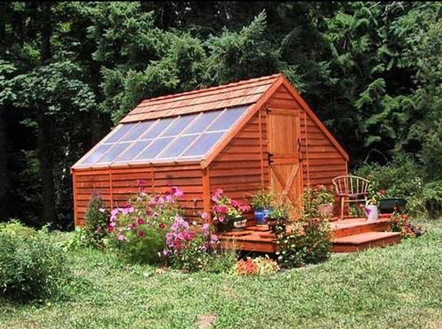 Little Cottage Octagon Greenhouse Panelized Kit - Storage Sheds Outlet